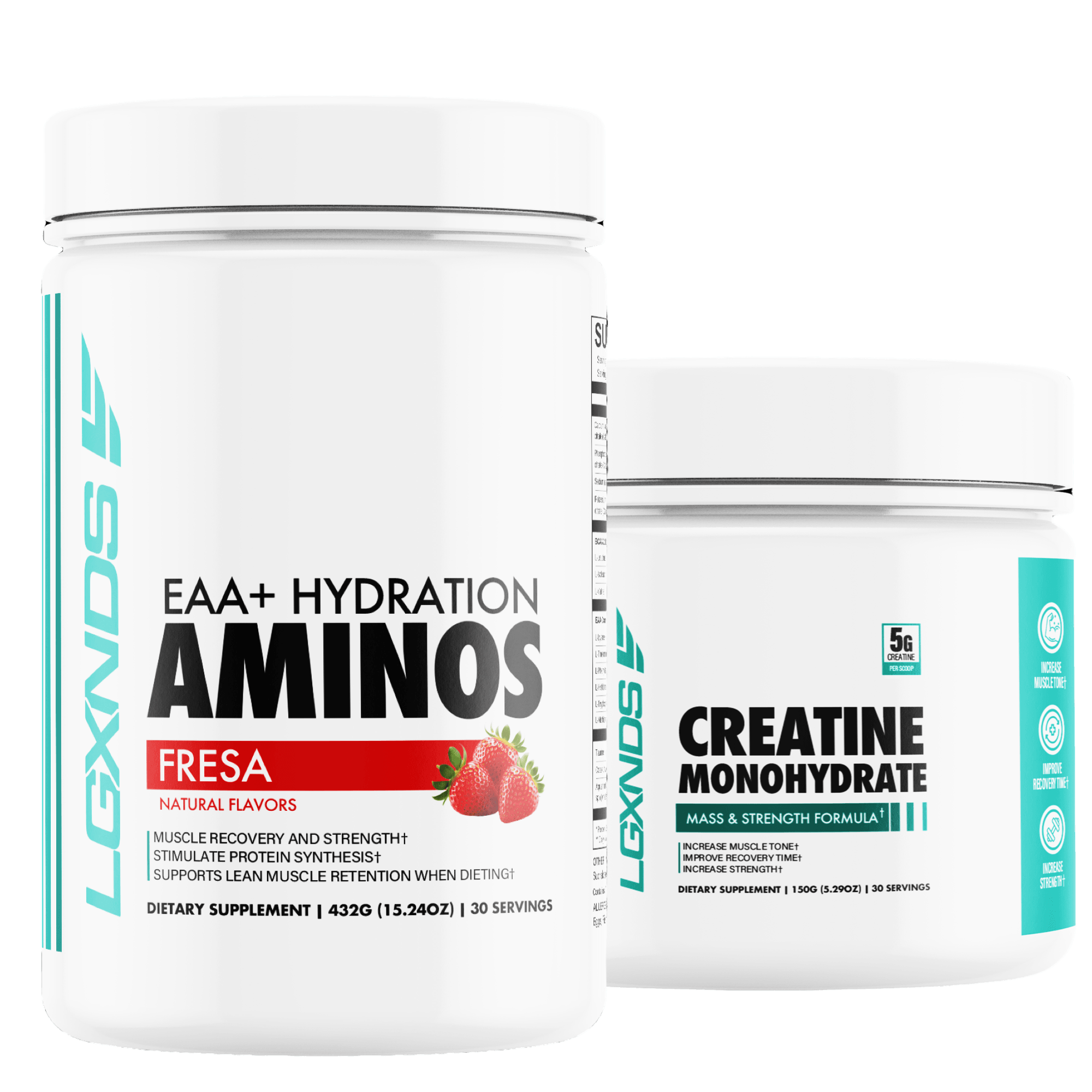 Creatine + Aminos Bundle | LGXNDS Supplements